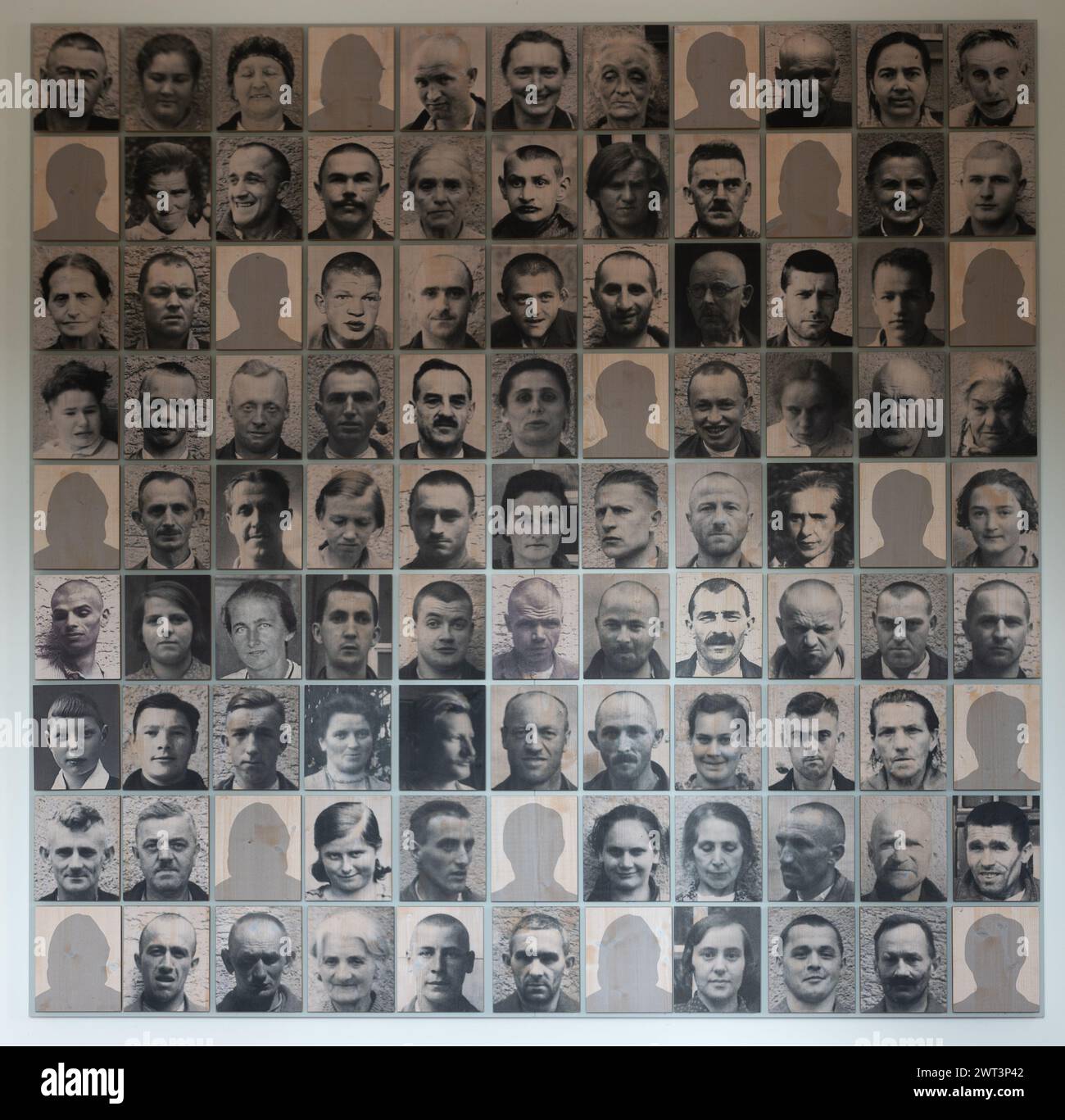 Mainkofen, Lower Bavaria, Germany, March 15th 2024, Memorial to the ...