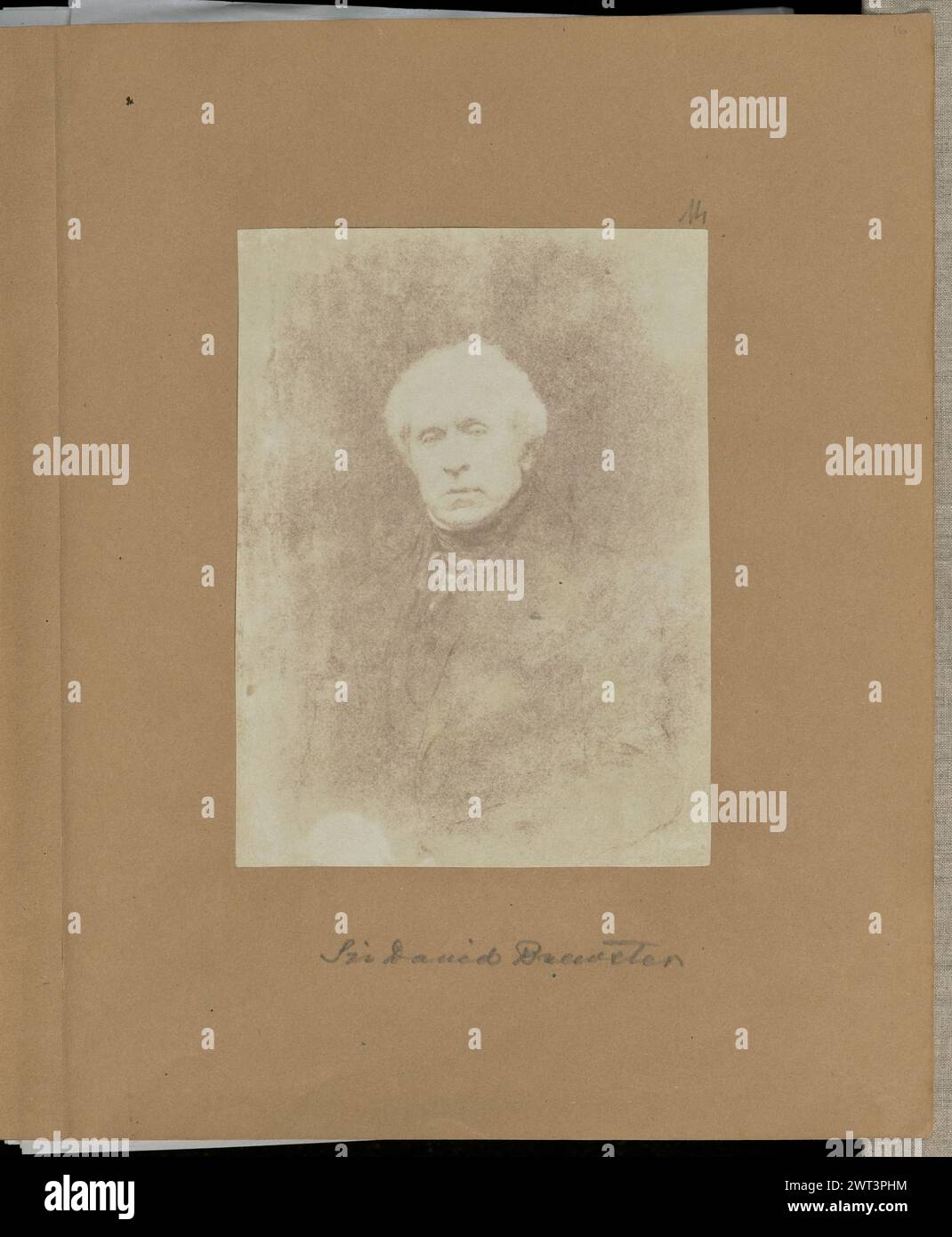 Sir David Brewster. Henry Collen, photographer (English, 1797 - 1879 ...