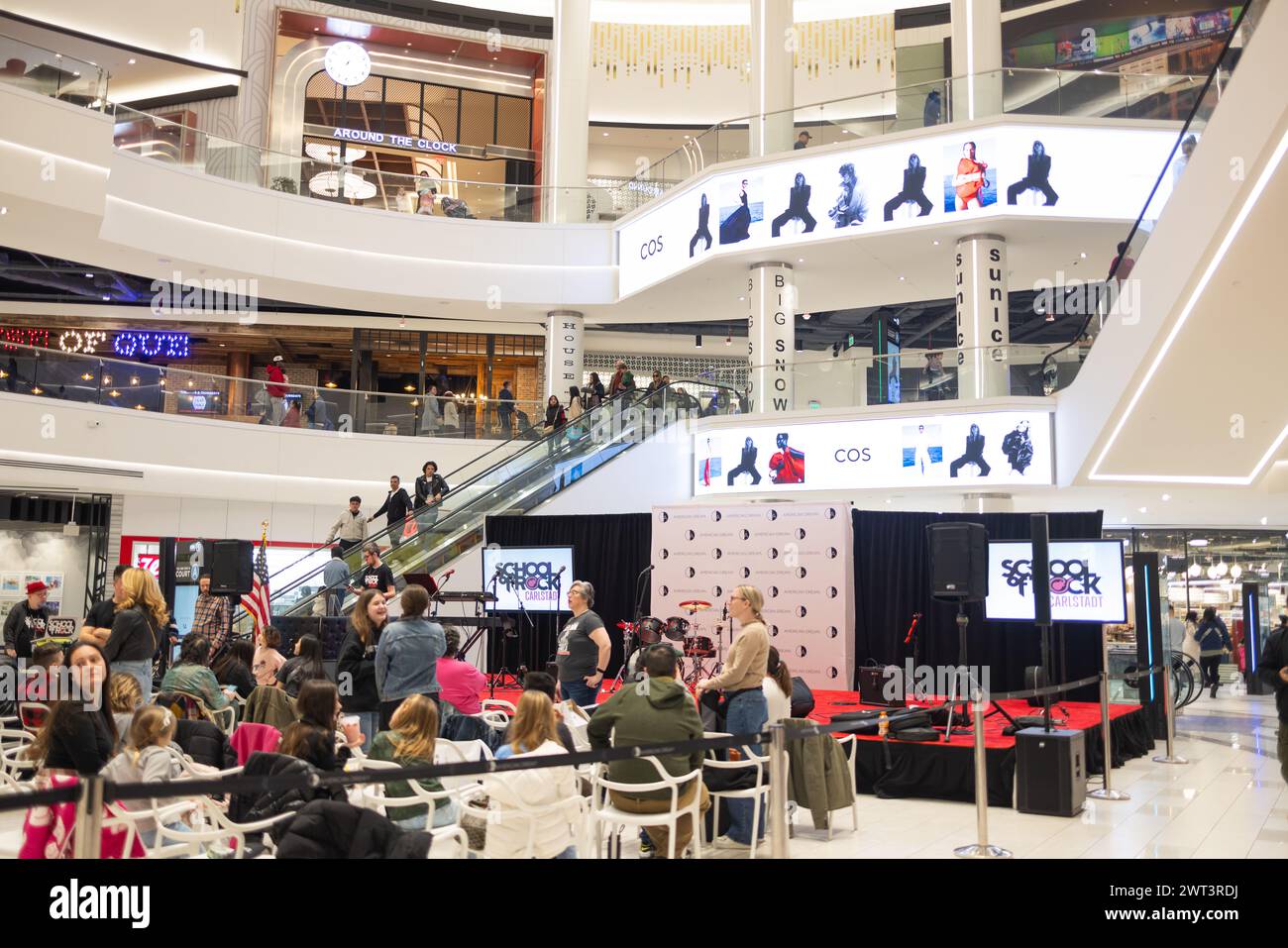 East Rutherford, New Jersey - Mar 10, 2024 : Interior of the American ...