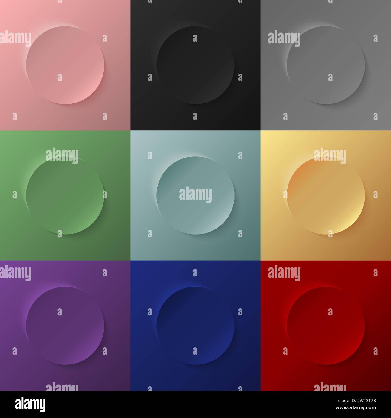 Realistic backgrounds set in different colours. Perfect for any use ...