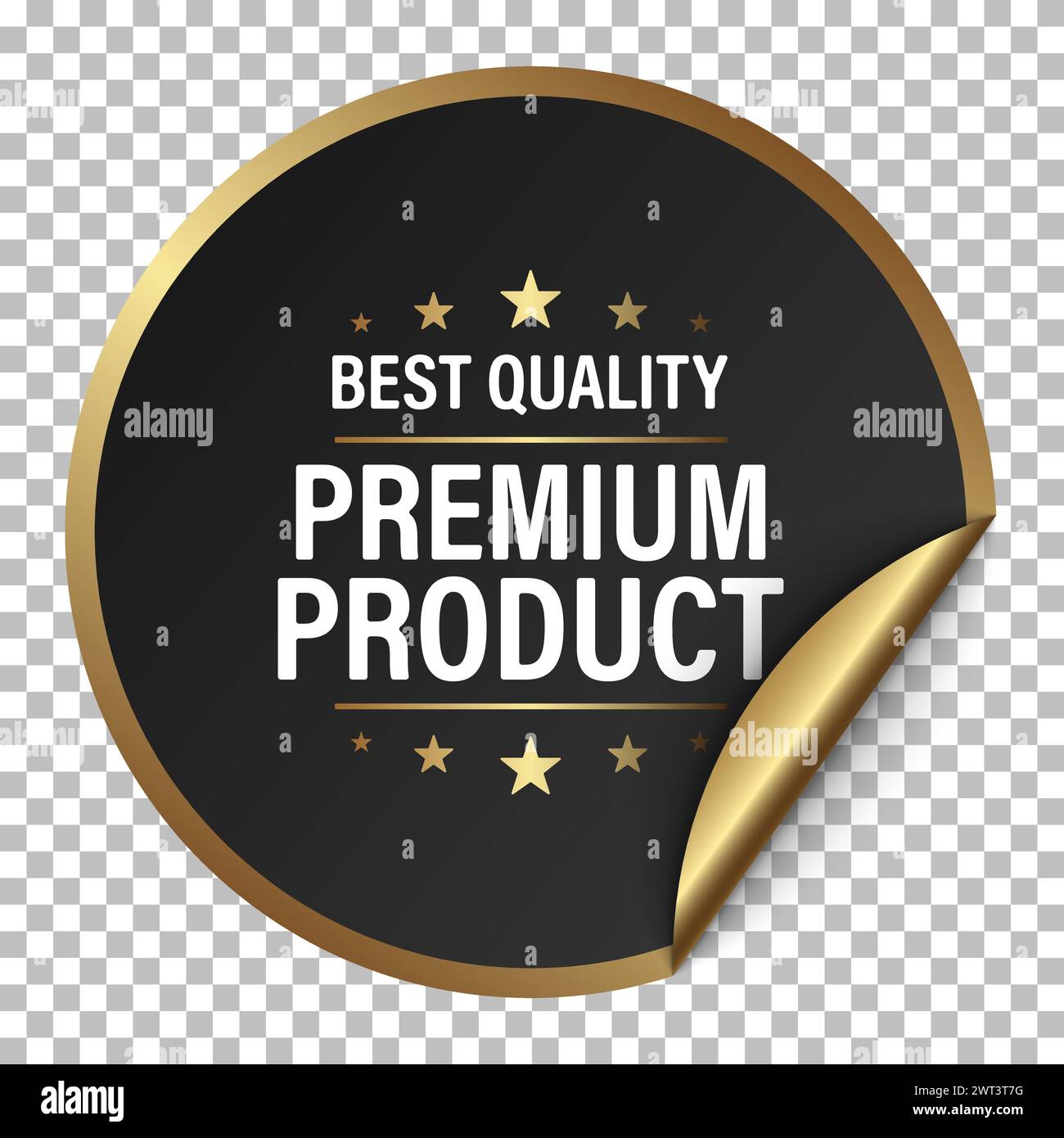 Luxury gold badges and labels premium quality product. Perfect for any ...