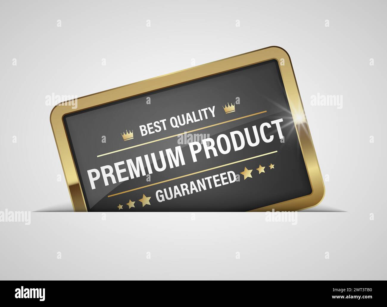 Luxury gold badges and labels premium quality product. Perfect for any ...