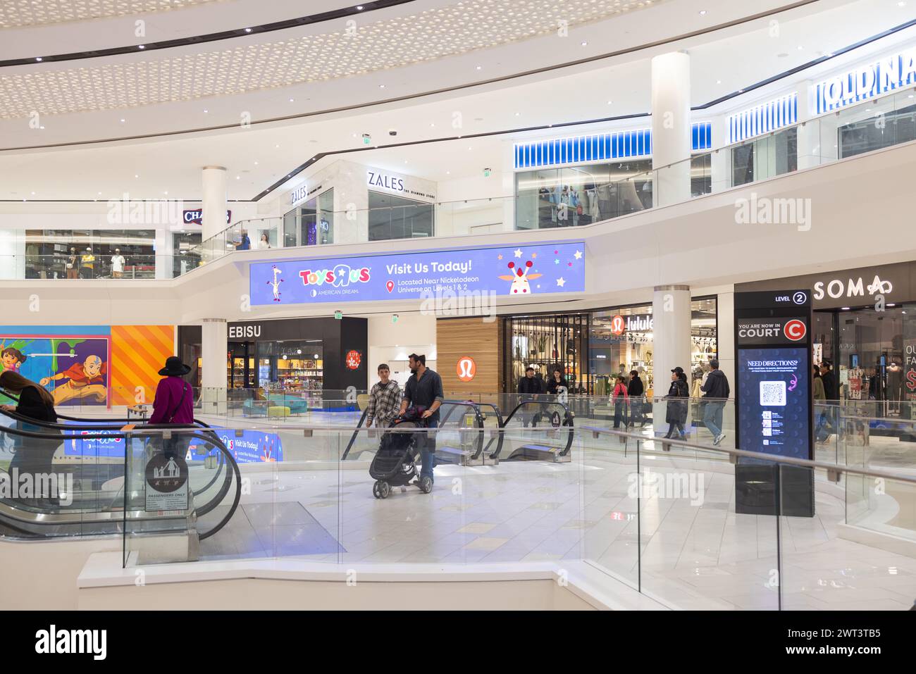 East Rutherford, New Jersey - Mar 10, 2024 : Interior of the American ...