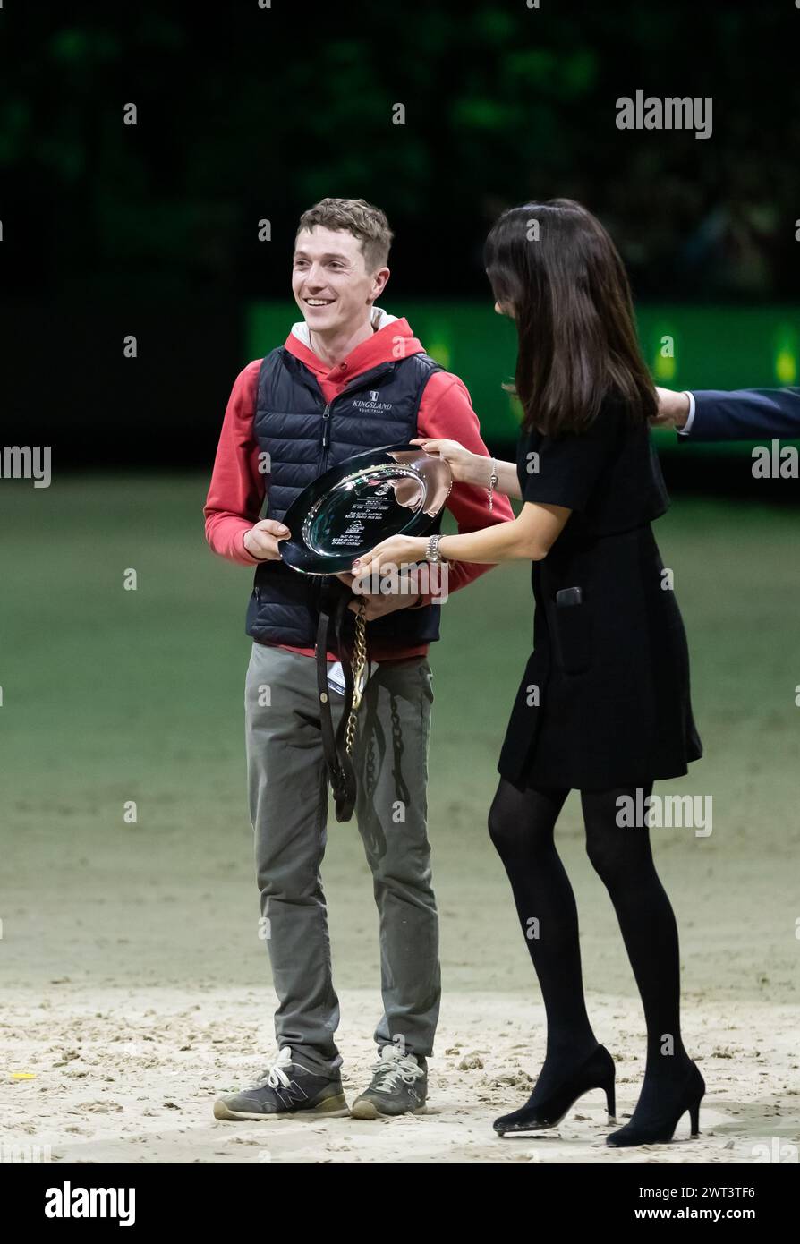 DenBosch, Netherlands - March 10, 2024. Willem Greve of the Netherlands ...