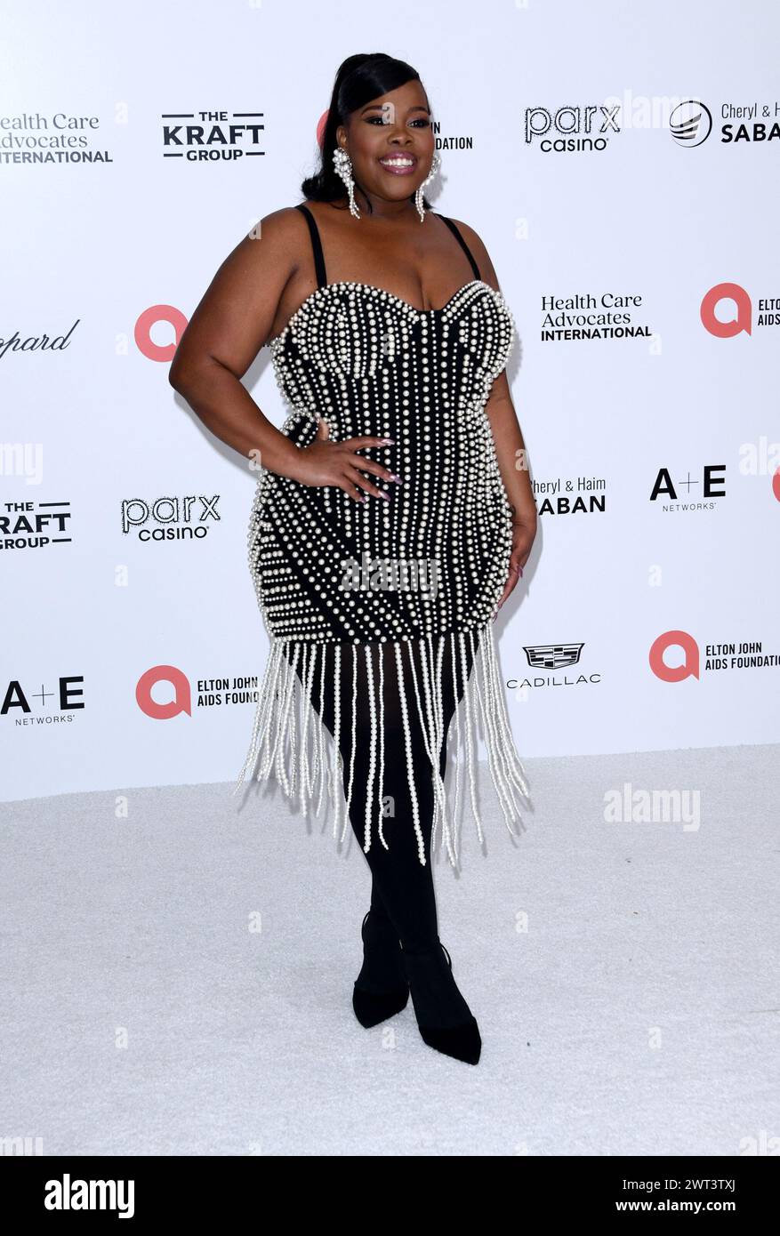West Hollywood, California, USA. 10th Mar, 2024. Amber Riley. 32nd ...