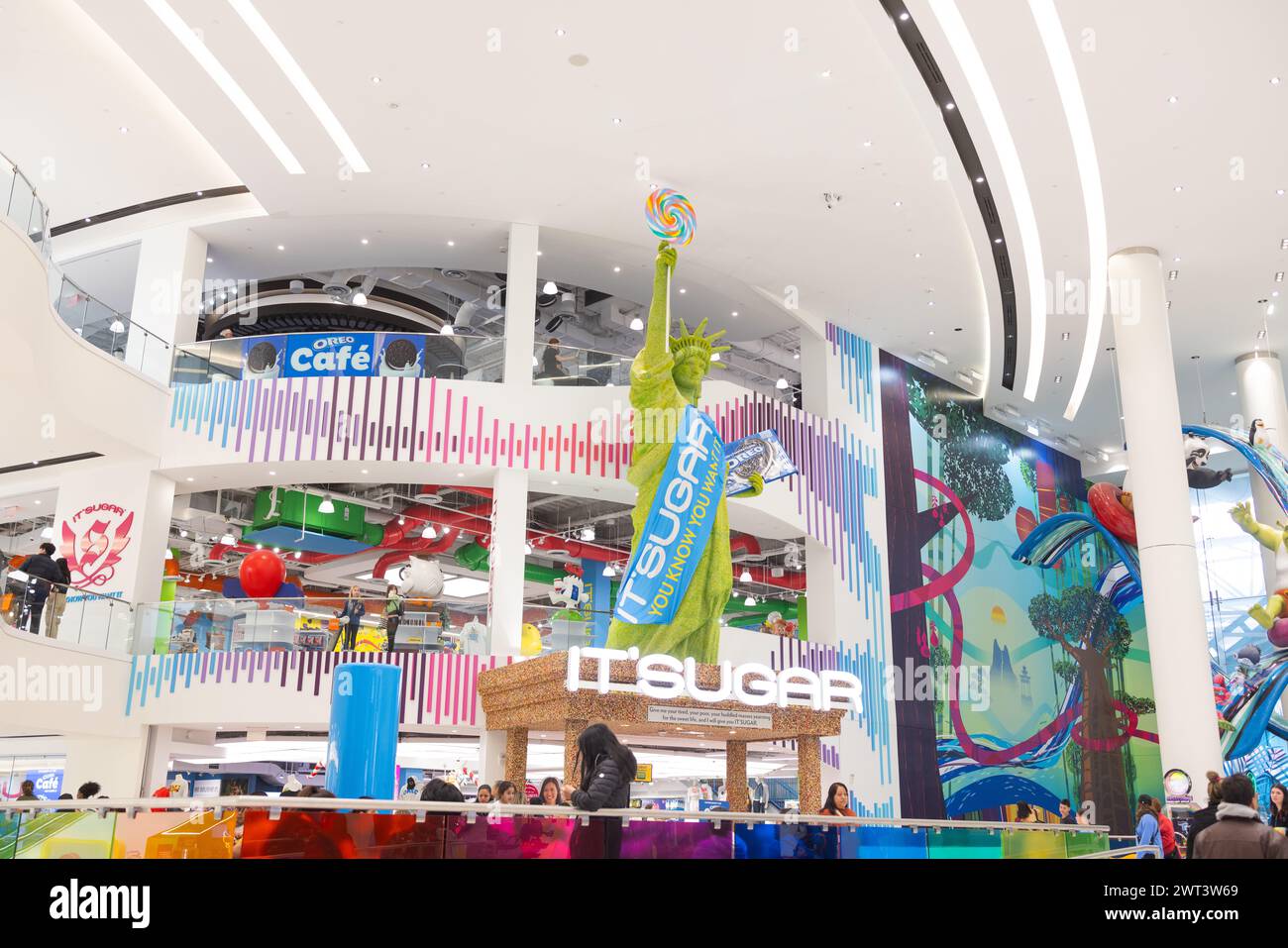 East Rutherford, New Jersey - Mar 10, 2024 : Interior of the American ...
