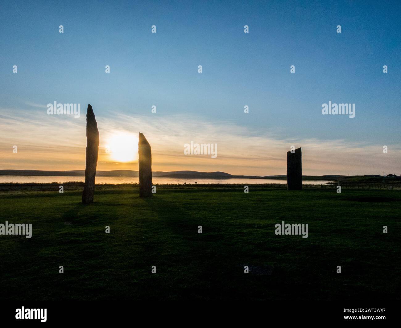 Uk sunset landscape stars hi-res stock photography and images - Alamy