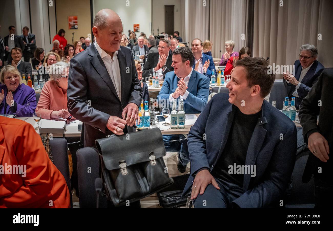 Berlin, Germany. 15th Mar, 2024. Federal Chancellor Olaf Scholz (SPD ...