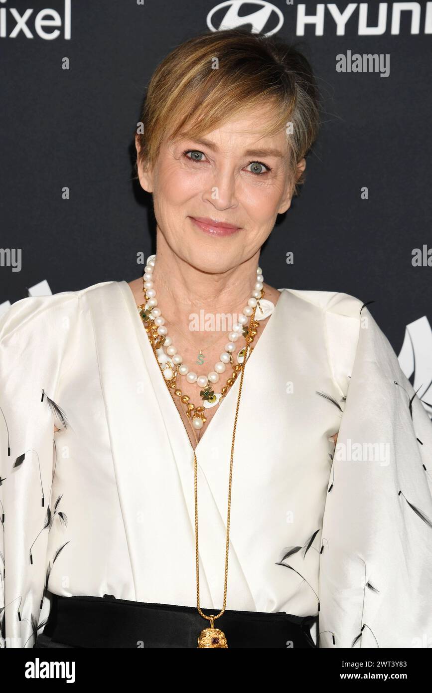 Beverly Hills, California, USA. 14th Mar, 2024. Sharon Stone attends ...