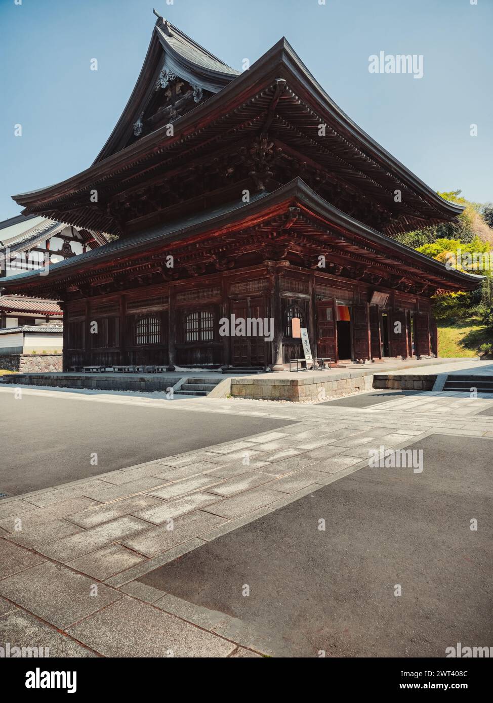 Old Prayer Structure In Japan Stock Photo - Alamy