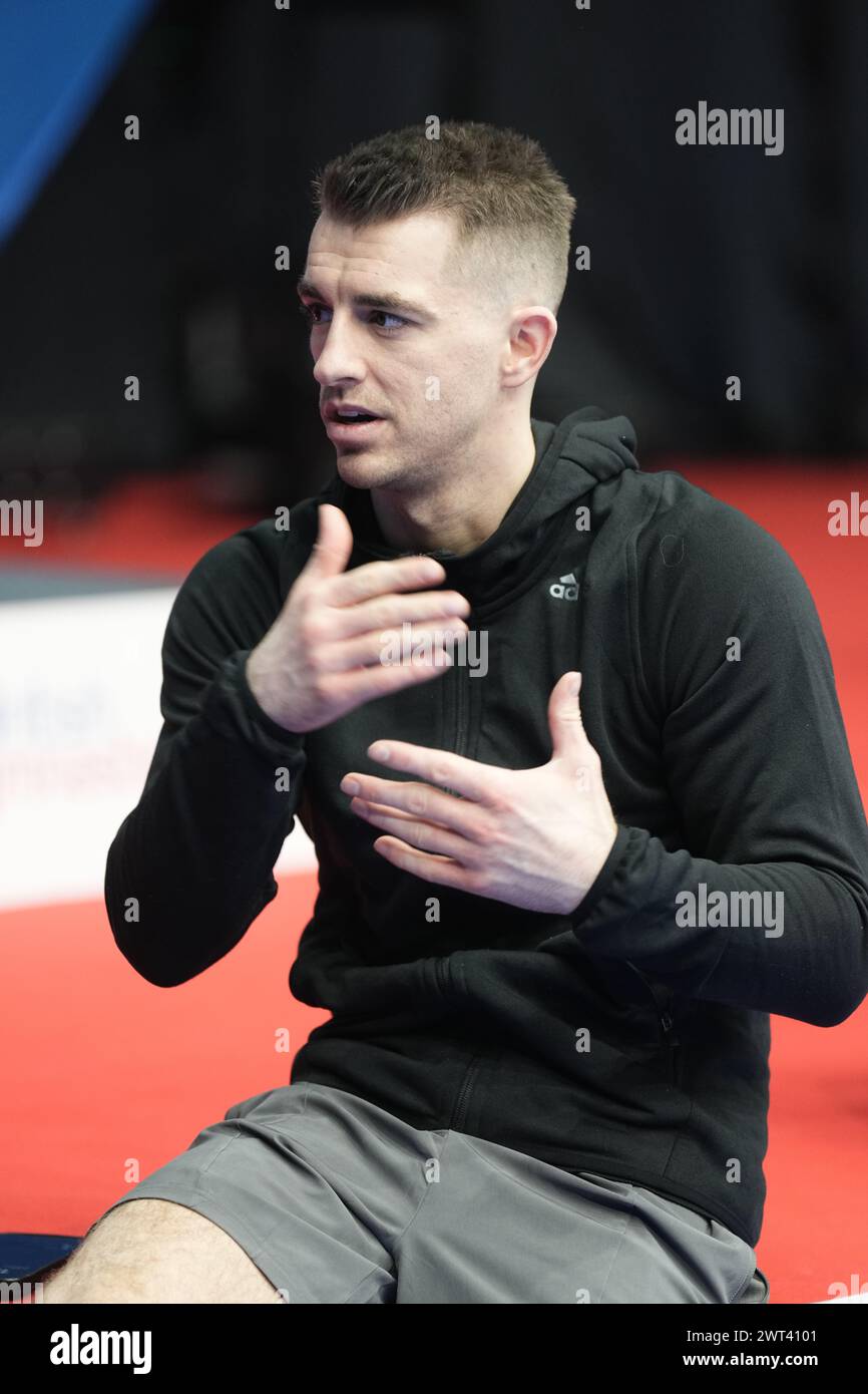 Liverpool, UK. 15th Mar, 2024. 2024 Gymnastics British Championships ...
