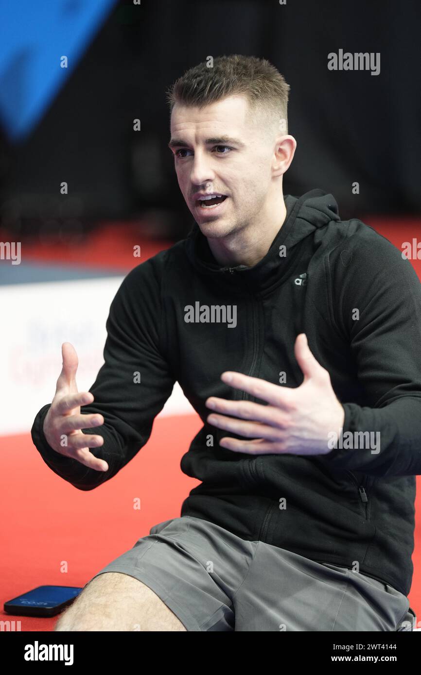 Liverpool, UK. 15th Mar, 2024. 2024 Gymnastics British Championships ...