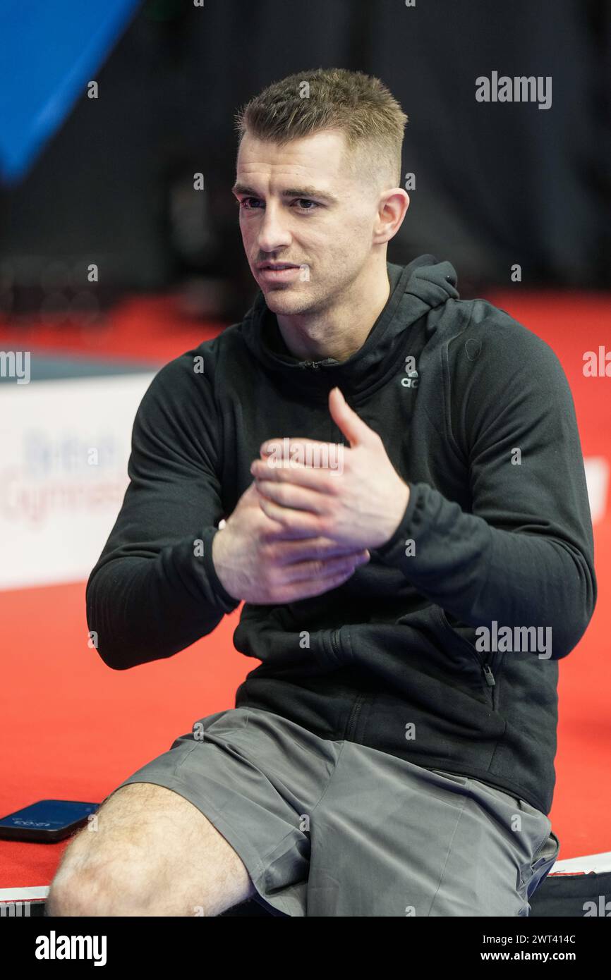 Liverpool, UK. 15th Mar, 2024. 2024 Gymnastics British Championships ...