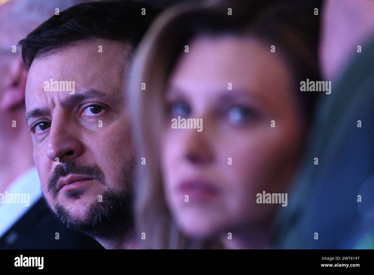 Lviv, Ukraine - March 3, 2023. Ukrainian President Volodymyr Zelensky ...