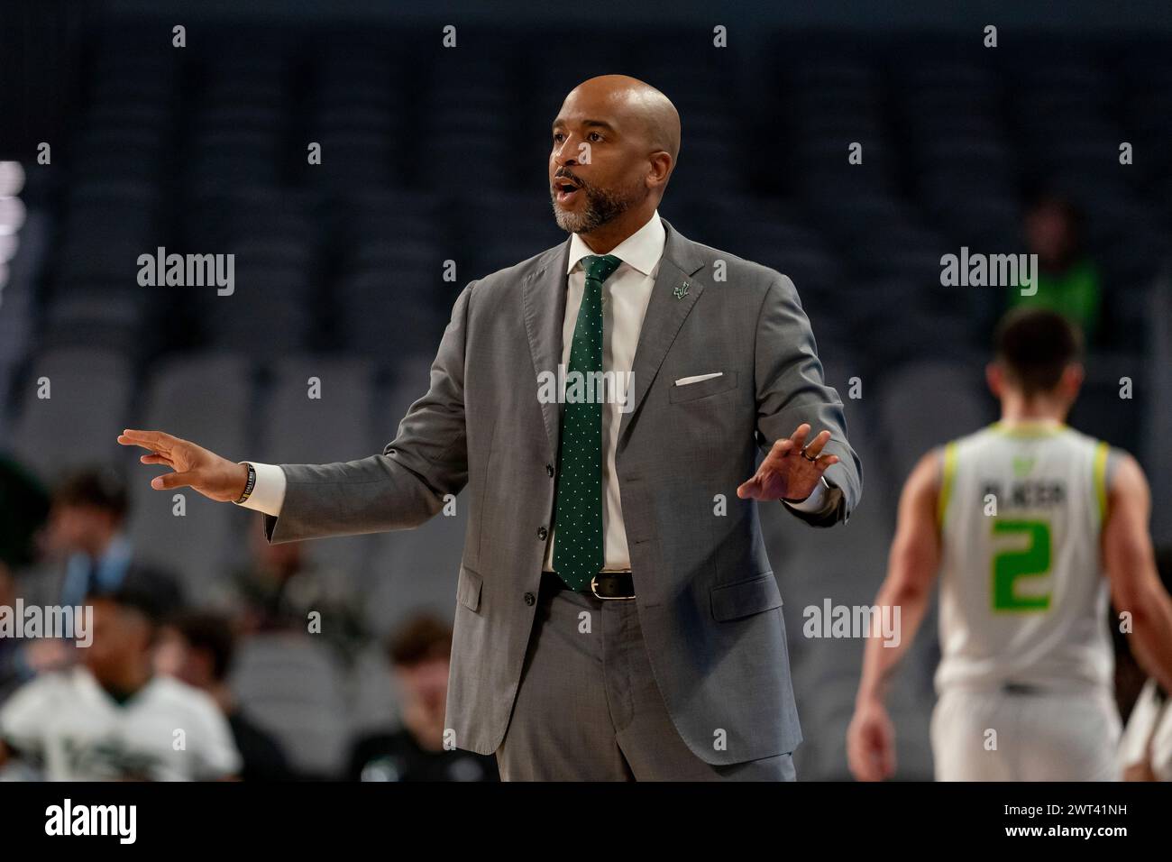 FORT WORTH, TX - MARCH 15: South Florida Bulls head coach Amir Abdur ...