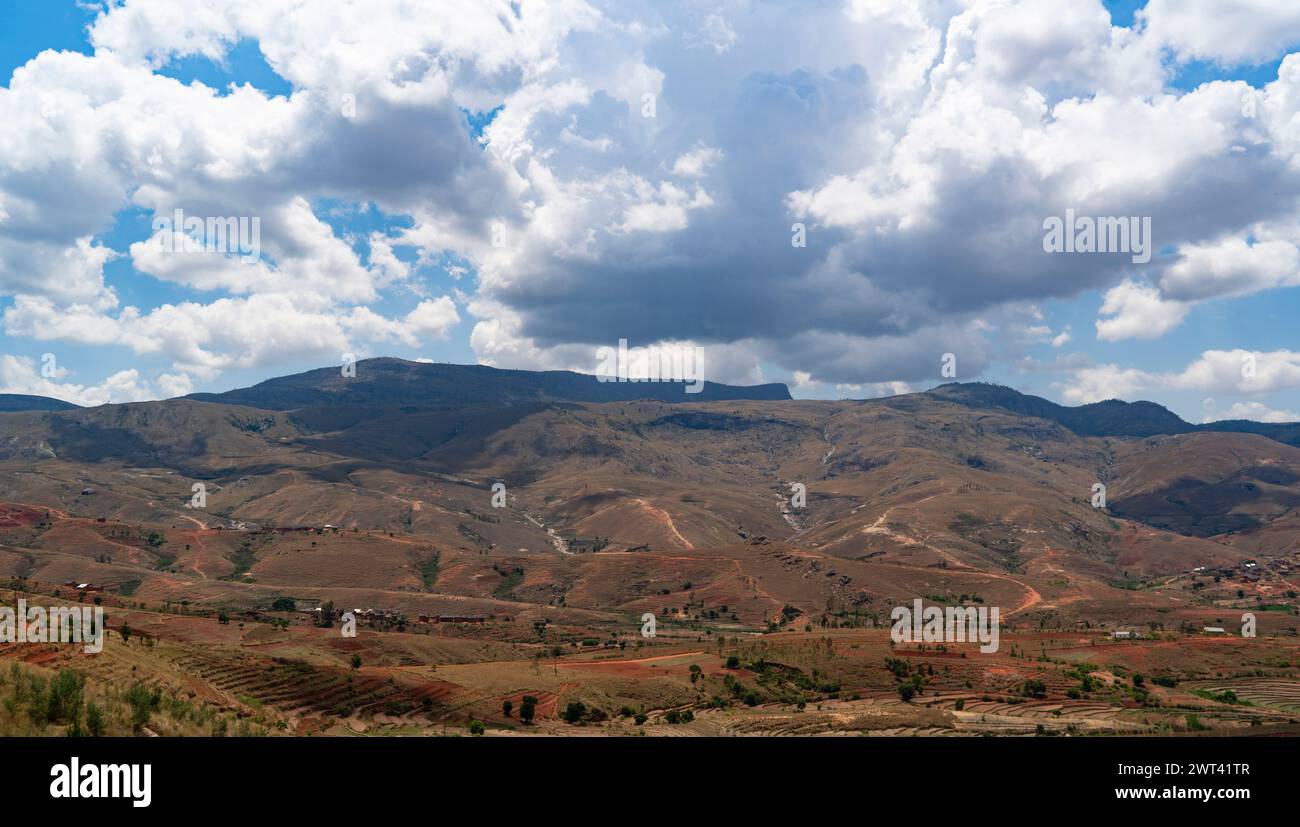 Landscape, Ambalavao, Haute Matsiatra, Madagascar Stock Photo - Alamy