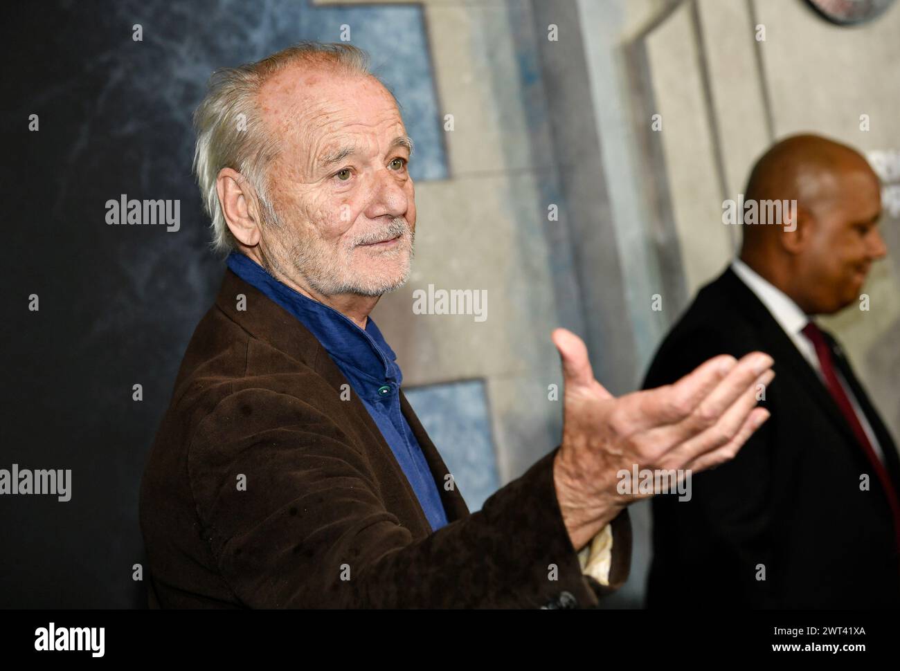Bill Murray attends the premiere of "Ghostbusters: Frozen Empire" at ...