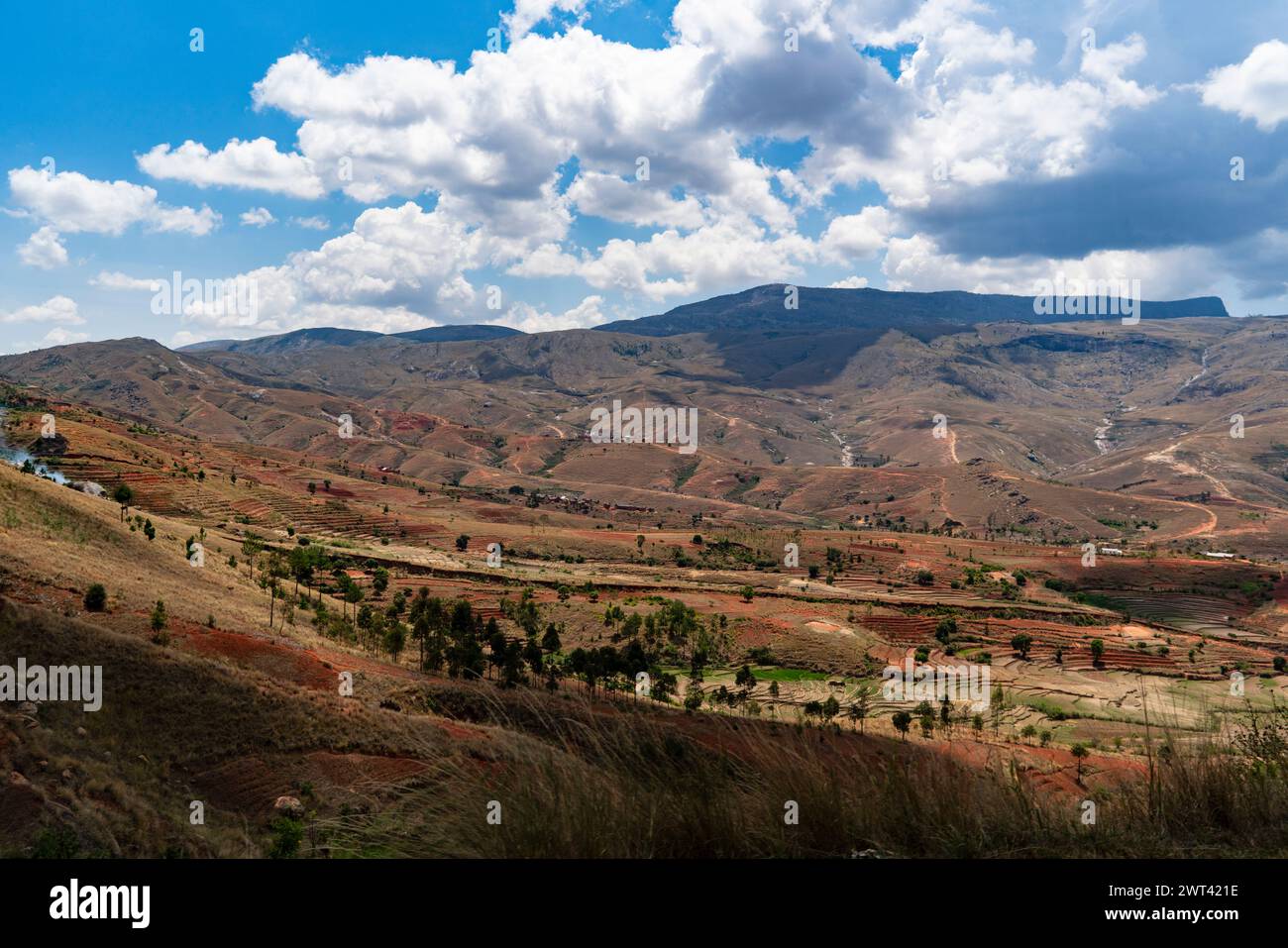 Landscape, Ambalavao, Haute Matsiatra, Madagascar Stock Photo - Alamy