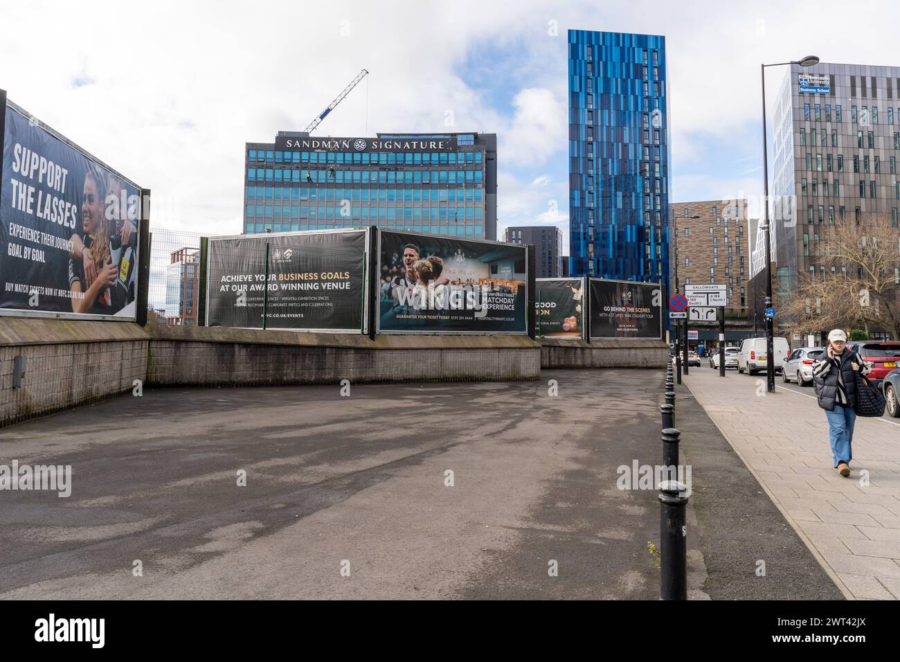 Land at Strawberry Place opposite Newcastle United's St James' Park ...