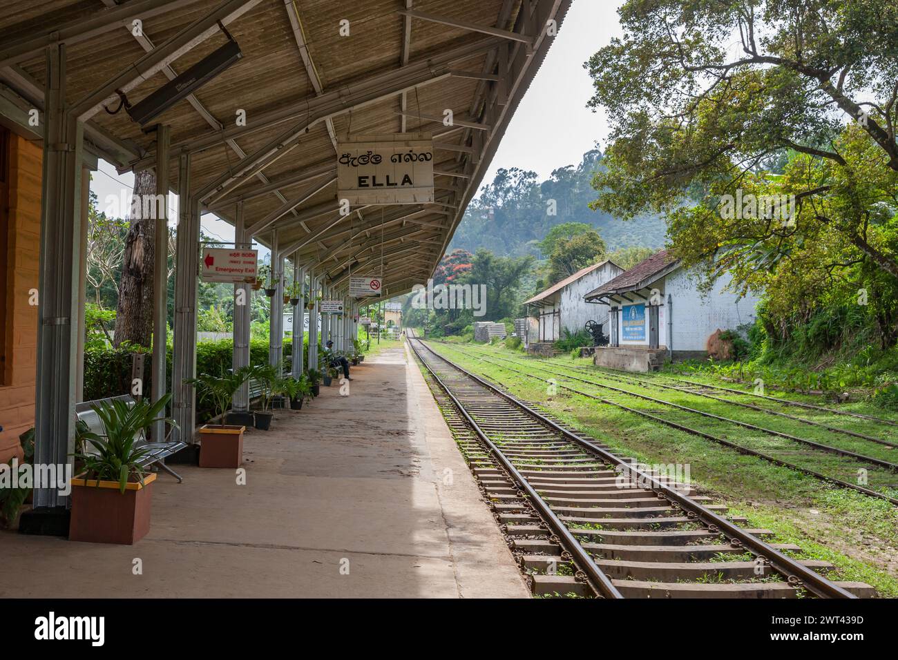Sri Lanka, The railway experience from Ella to Haputale, Ella railway ...