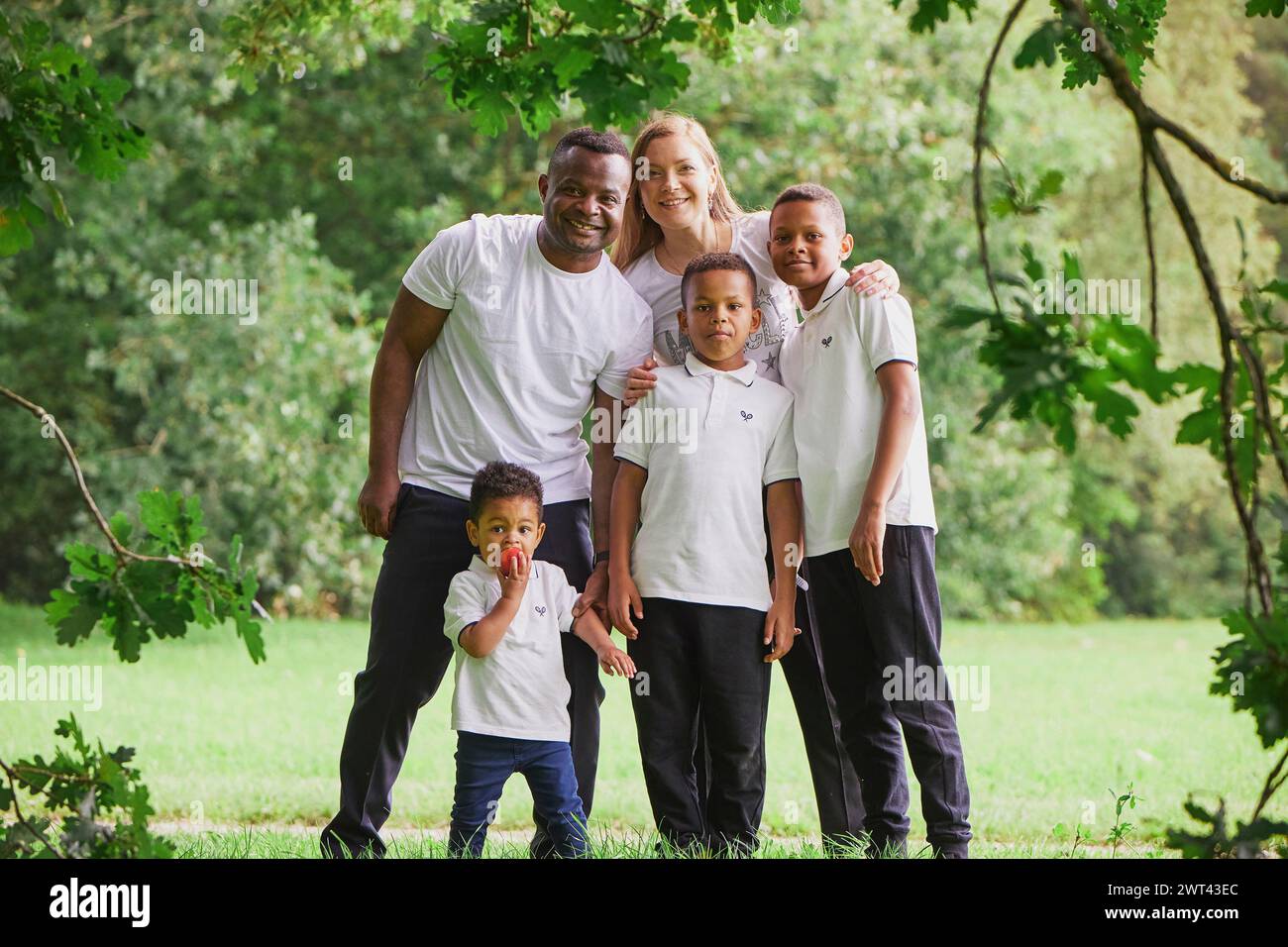 Multiracial interracial adoption hi-res stock photography and images ...