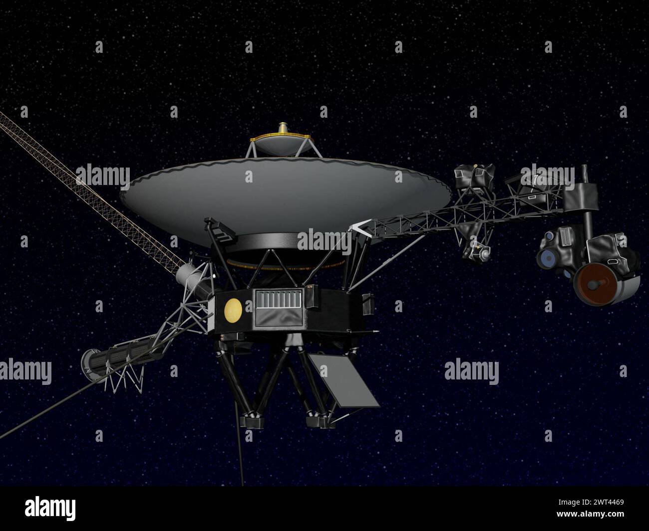 Voyager nasa control hi-res stock photography and images - Alamy