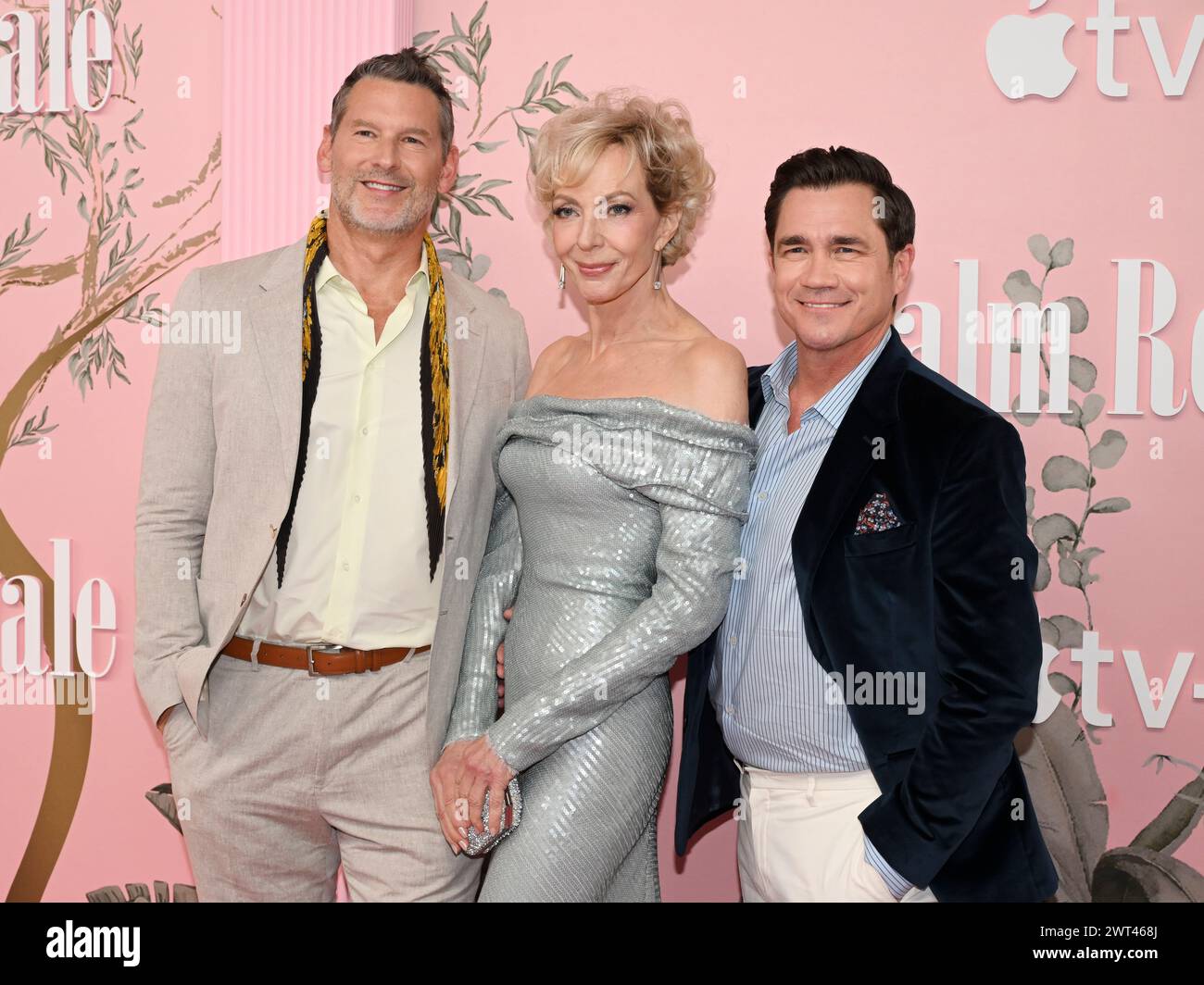 Beverly Hills, California, USA. 14th Mar, 2024. John Norris, Allison Janney and Tate Taylor ...