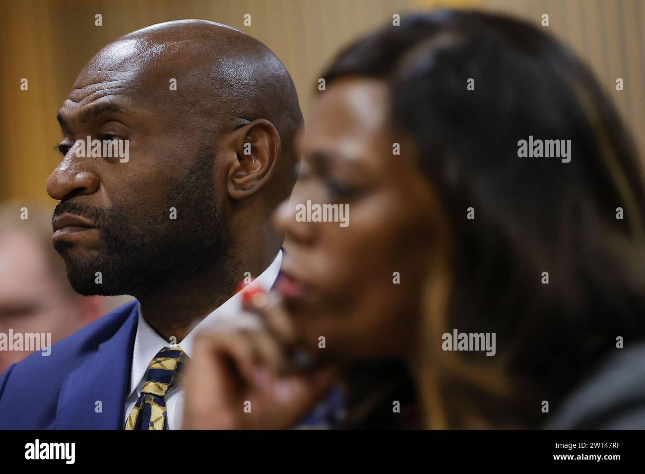 Atlanta, Georgia, USA. 1st Mar, 2024. Prosecutors NATHAN WADE (L) and ...