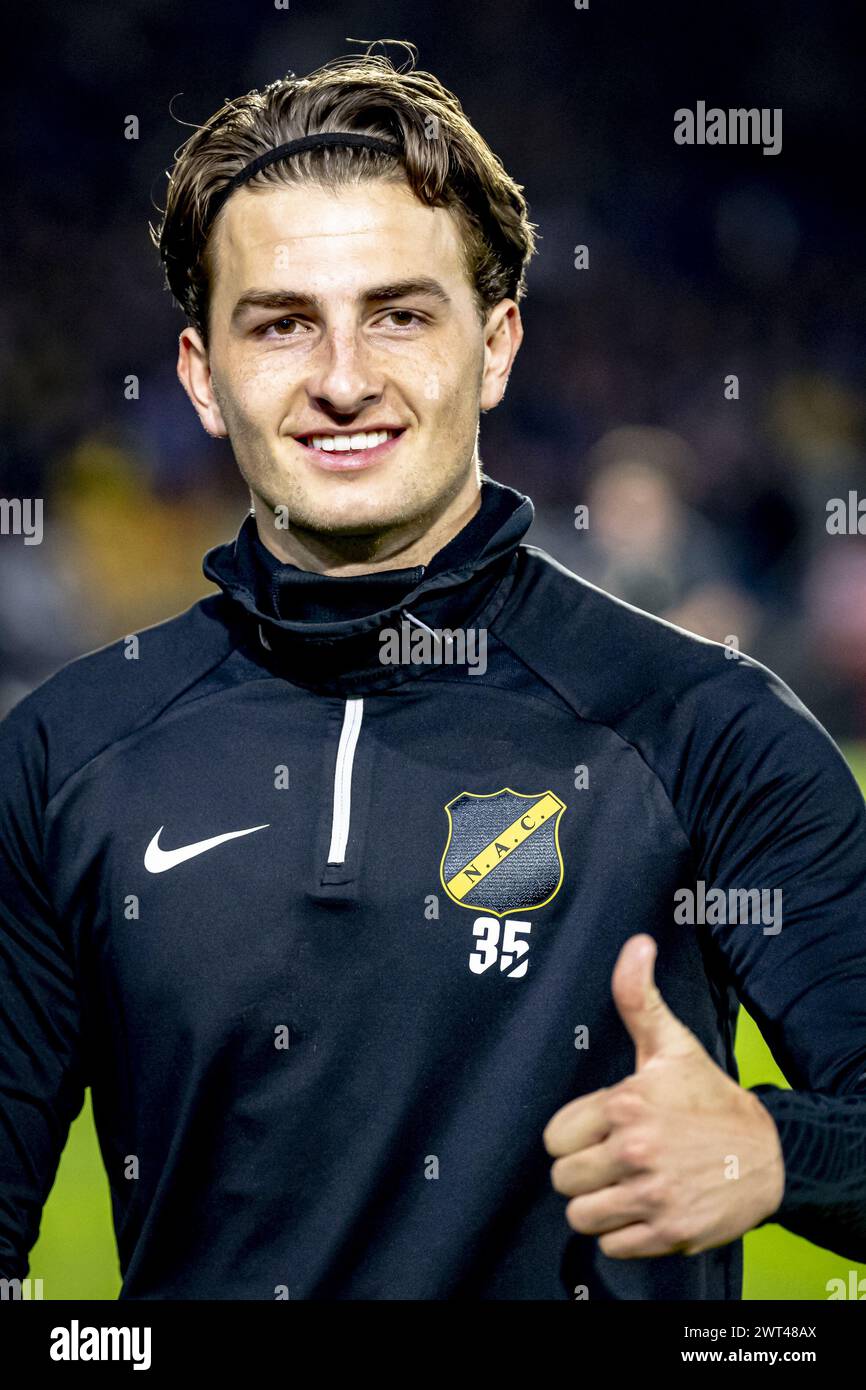 BREDA, Netherlands. 15th Mar, 2024. football, Rat Verleghstadium ...