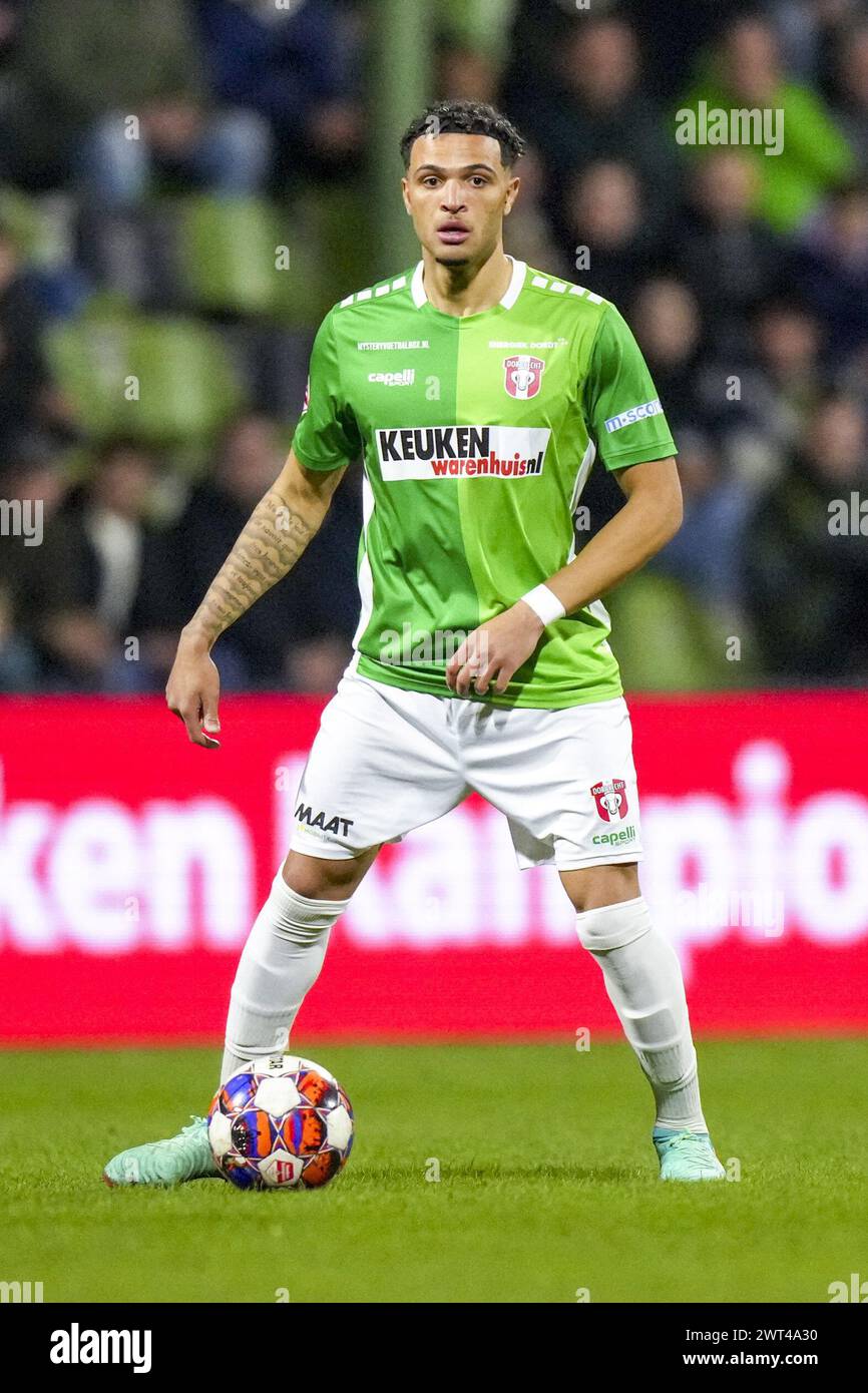 Dordrecht, Netherlands. 15th Mar, 2024. DORDRECHT, 15-03-2024, M-Scores ...