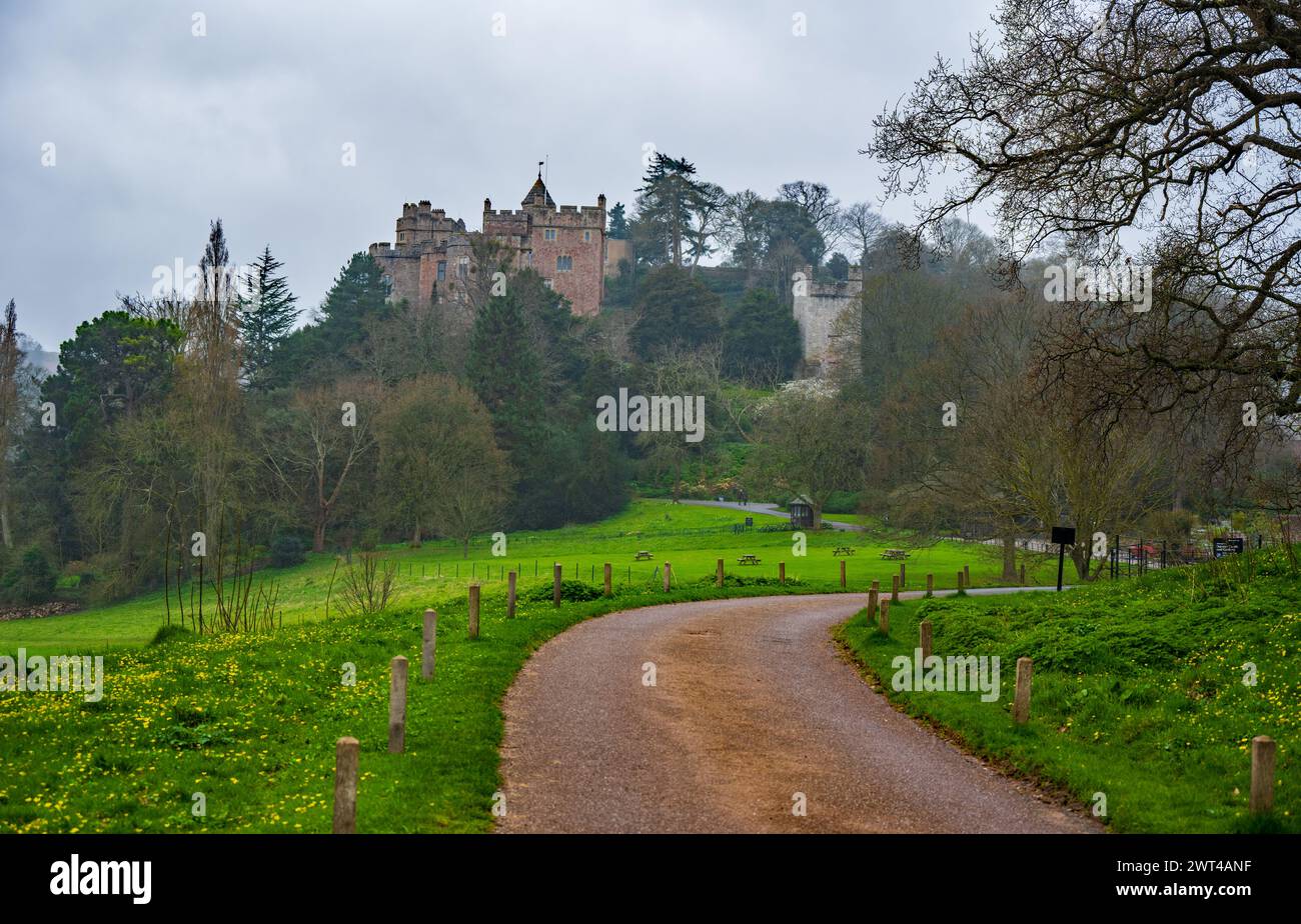 Dunster castle visitors hi-res stock photography and images - Alamy