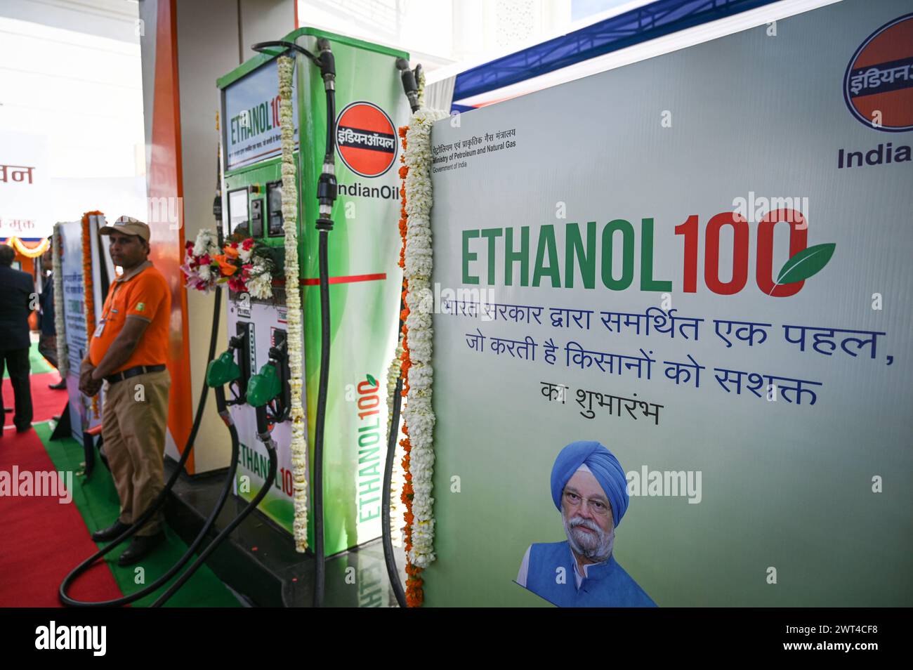 NEW DELHI, INDIA - MARCH 15: Ethanol-blended Petrol seen available on a ...