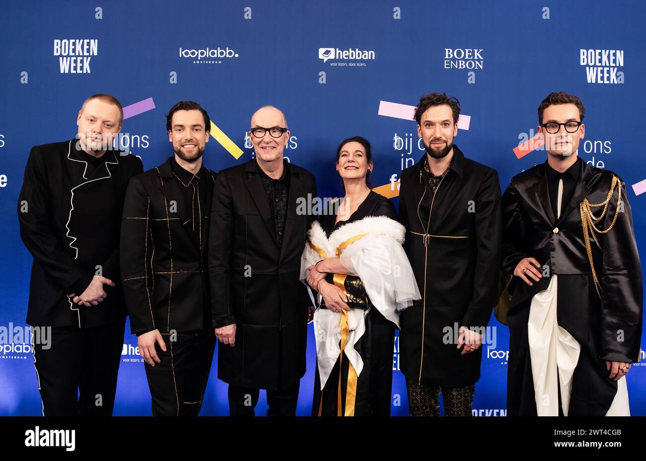AMSTERDAM - The Chabot family on the red carpet for the 72nd Book Ball ...