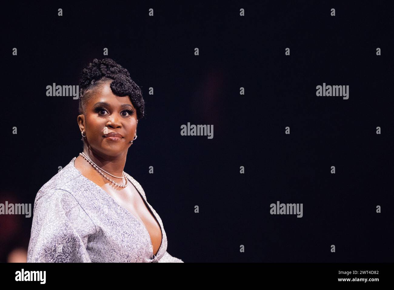 Cologne, Germany. 15th Mar, 2024. Motsi Mabuse, member of the jury ...