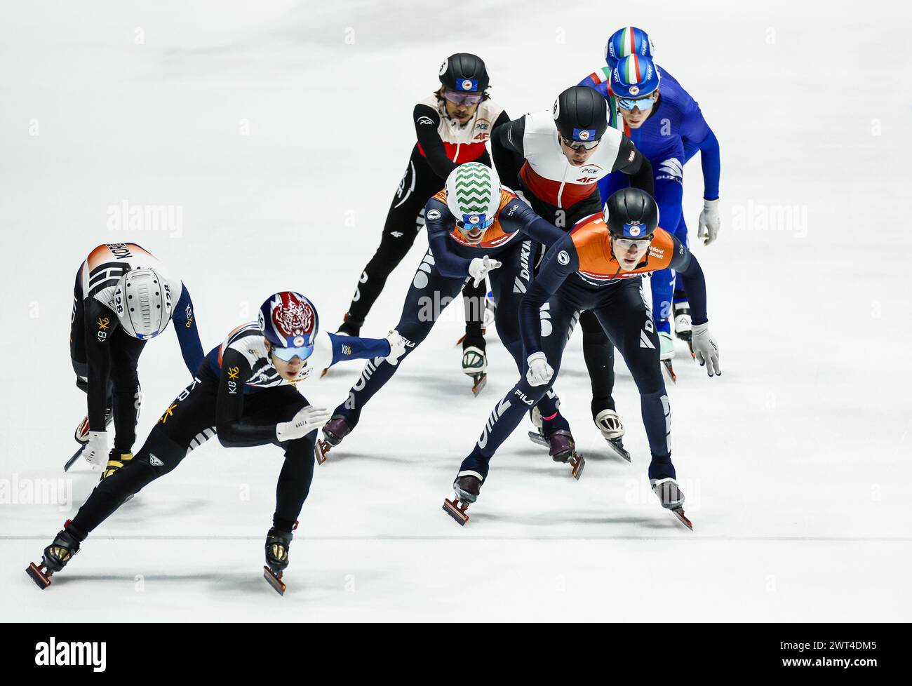 ROTTERDAM - (l-r) Kay Huisman (NED), Friso Emons (NED) during the ...
