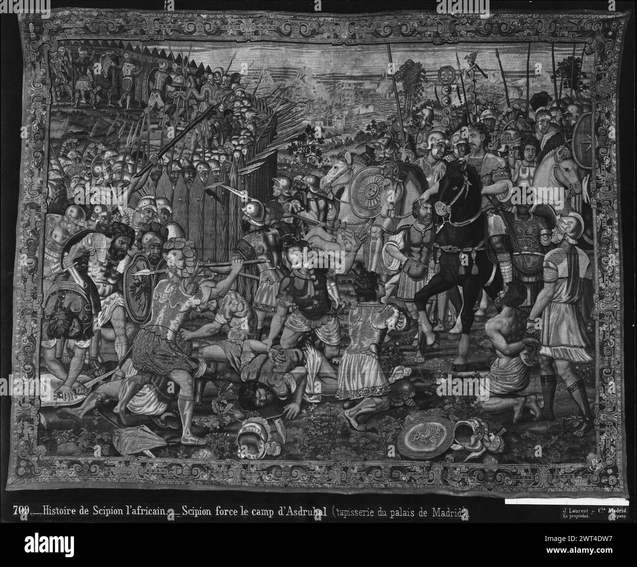 Carthaginian army camp Black and White Stock Photos & Images - Alamy