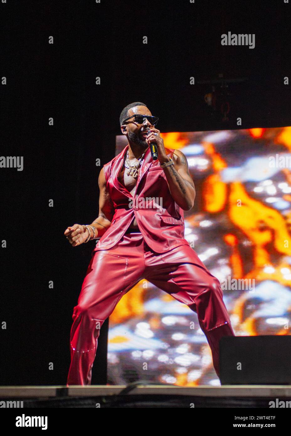 Birmingham, UK, 14/03/2024, Mario supporting Ne-Yo at Resorts World ...