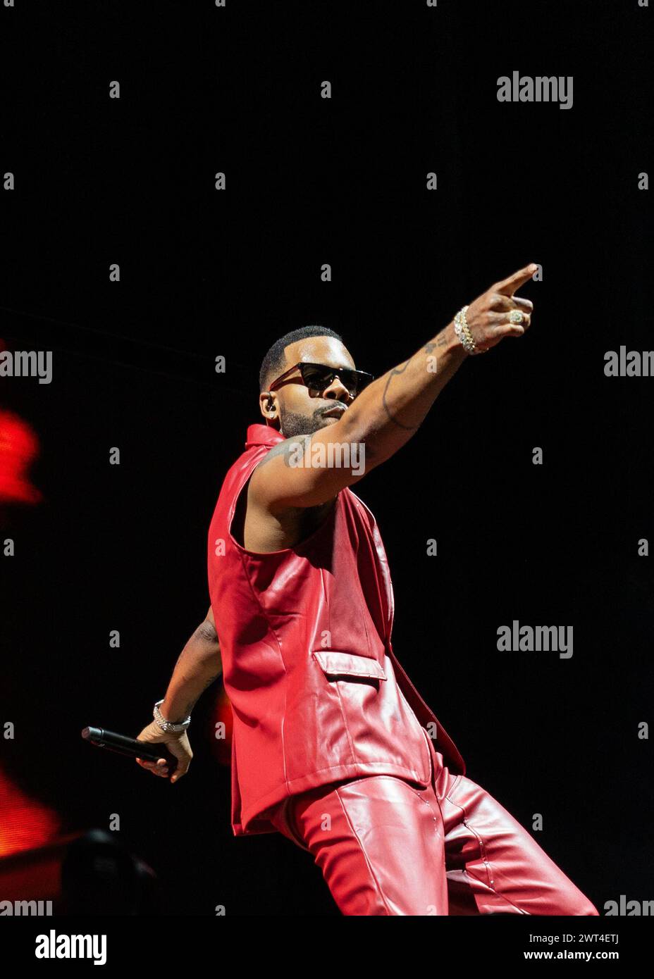 Birmingham, UK, 14/03/2024, Mario supporting Ne-Yo at Resorts World ...