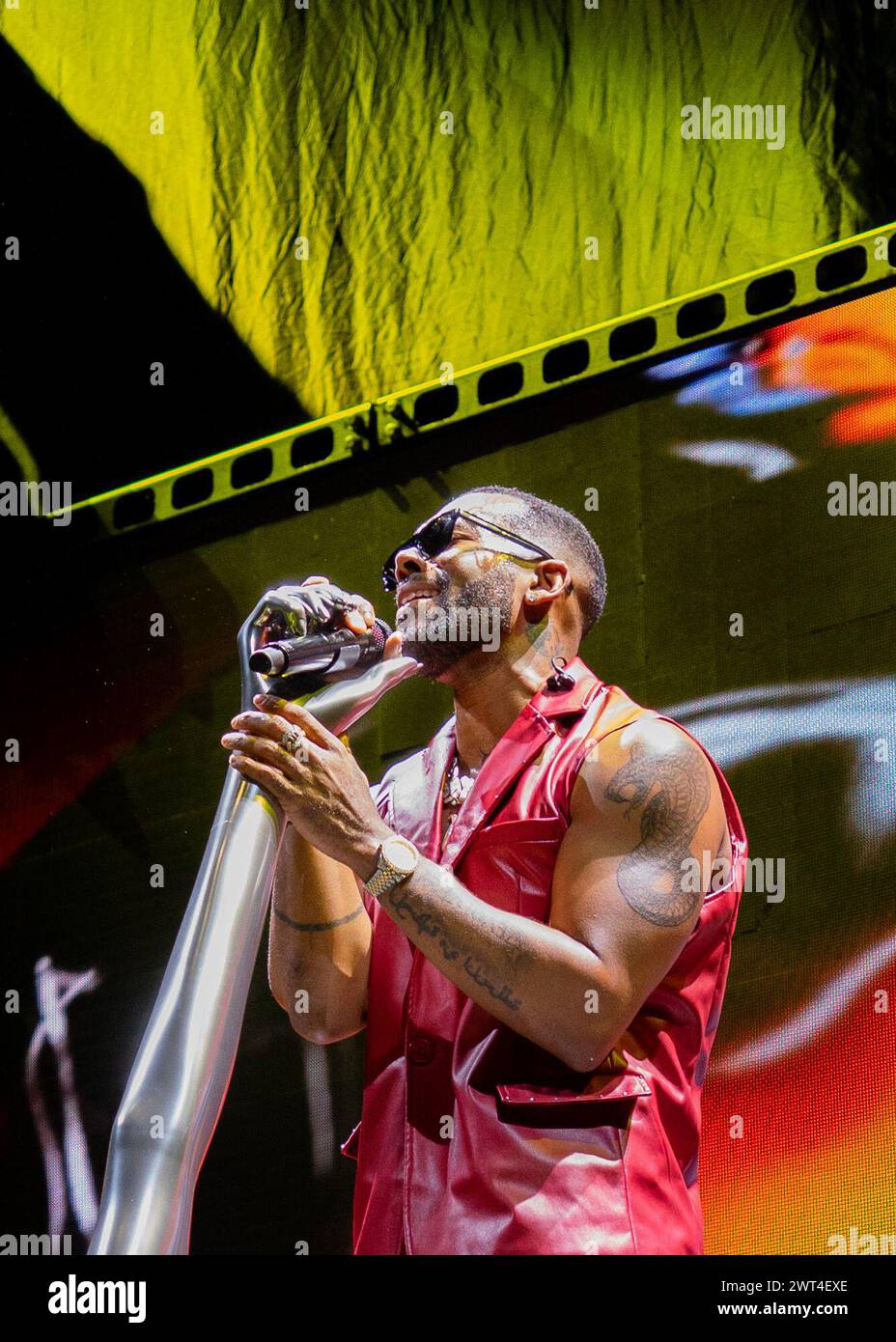 Birmingham, UK, 14/03/2024, Mario supporting Ne-Yo at Resorts World ...