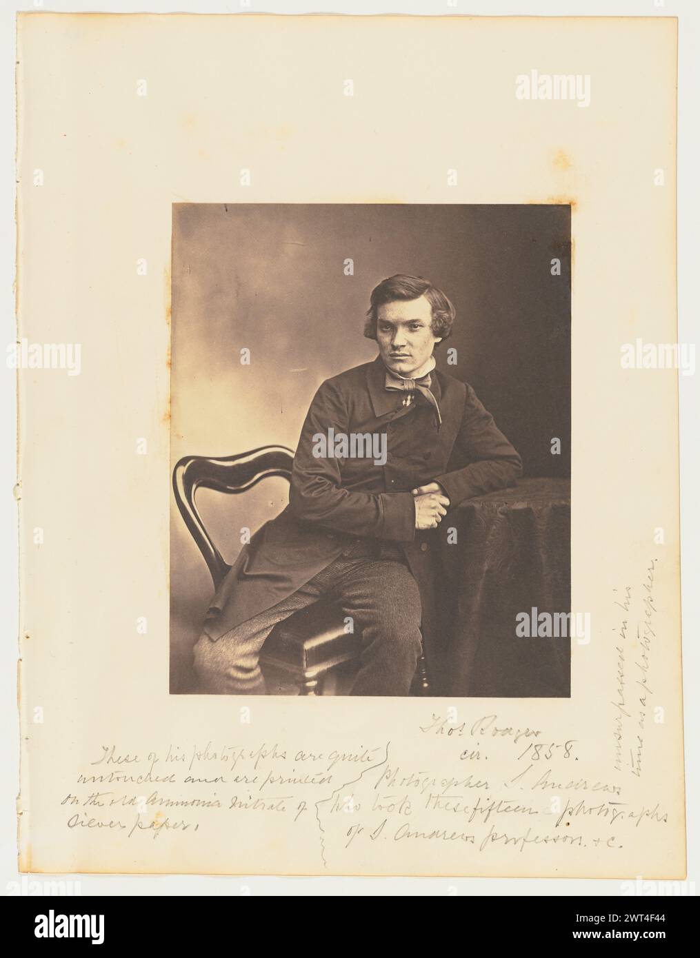 Thomas Rodger. Thomas Rodger, photographer (Scottish, 1832 - 1883 ...