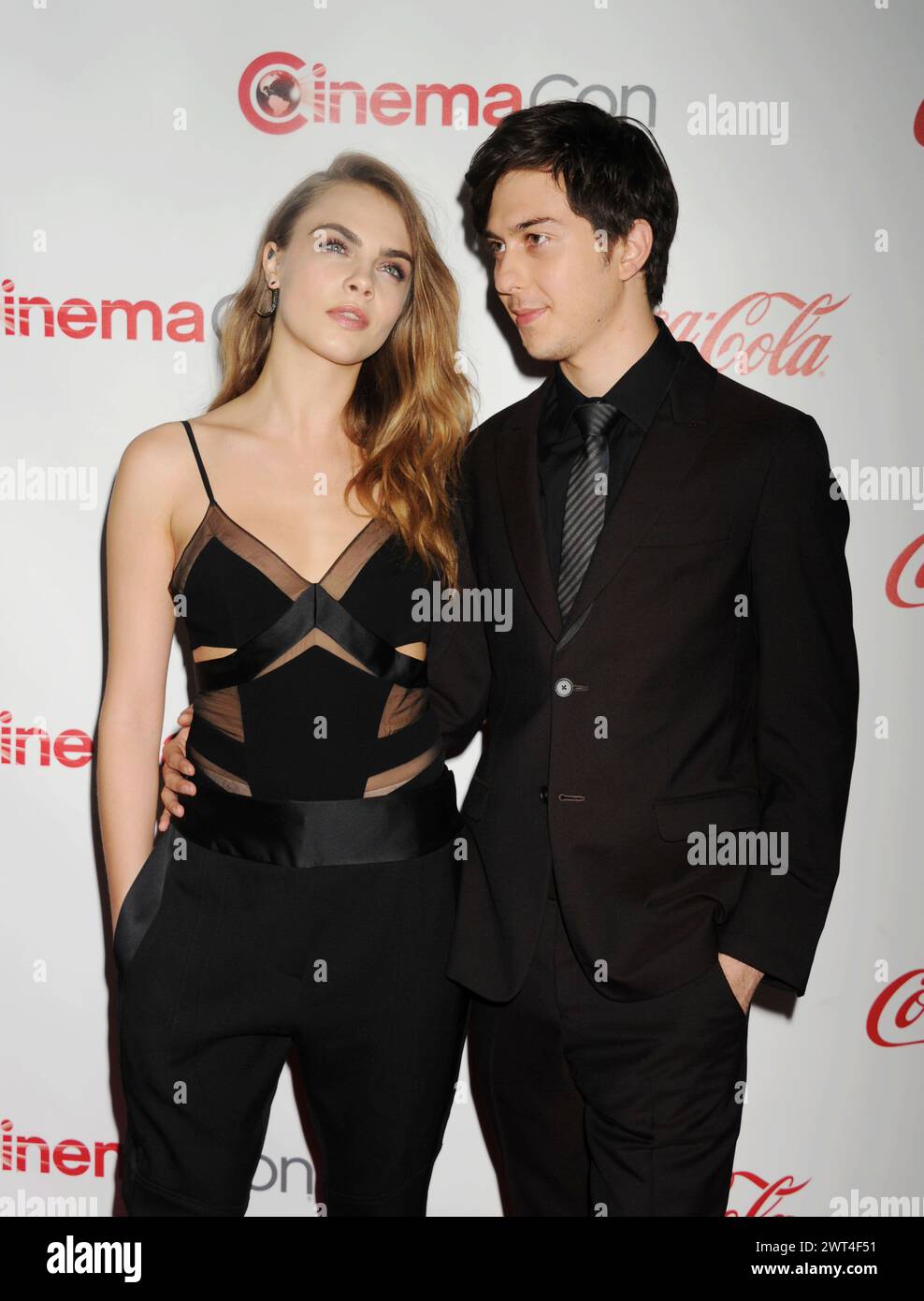 LAS VEGAS, NV - APRIL 23: Actress/model Cara Delevingne and actor Nat ...