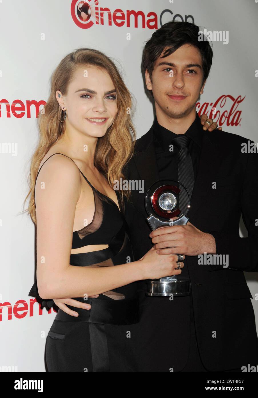 LAS VEGAS, NV - APRIL 23: Actress/model Cara Delevingne and actor Nat ...