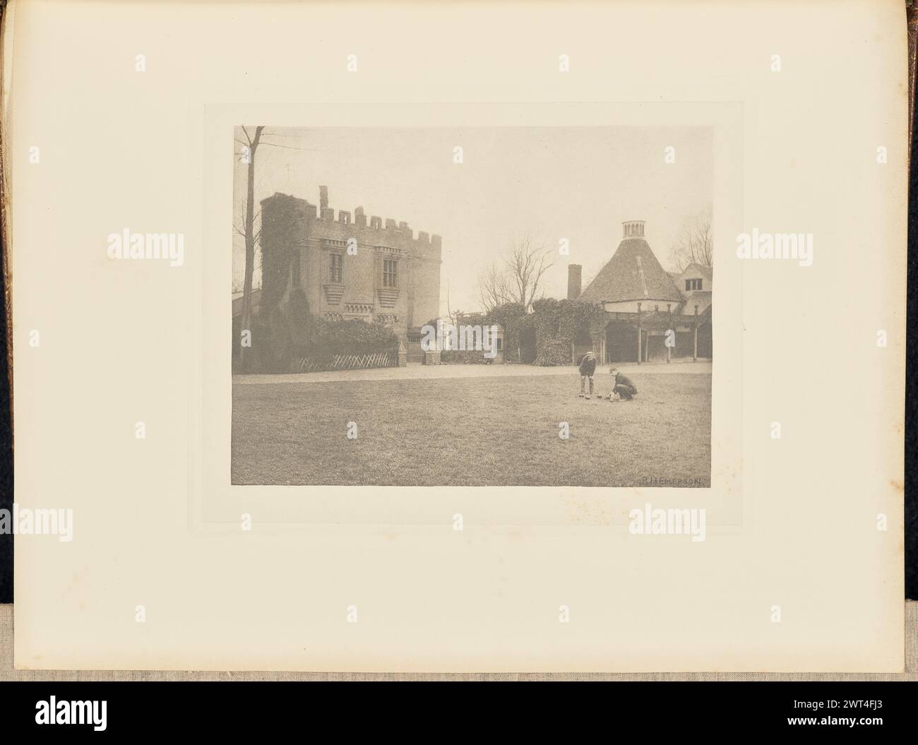 The Old Rye House. Peter Henry Emerson, photographer (British, born ...