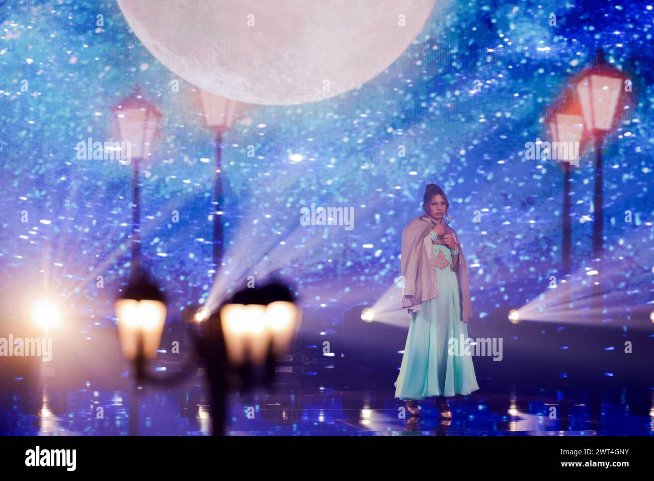 Cologne, Germany. 15th Mar, 2024. Jana Wosnitza, sports journalist ...