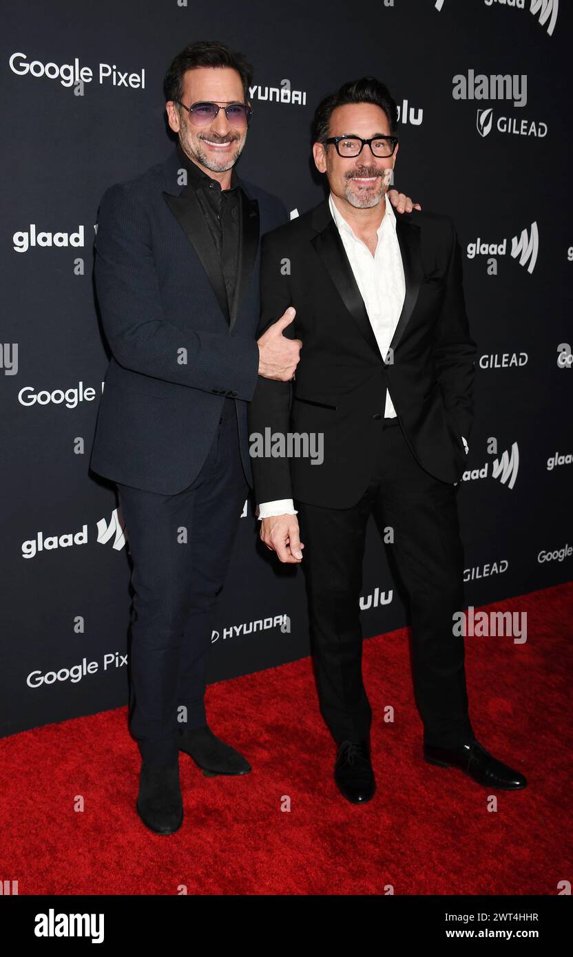 BEVERLY HILLS, CALIFORNIA - MARCH 14: Lawrence Zarian, Gregory Zarian ...