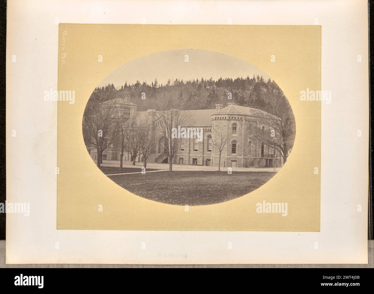 Old Cadet Mess Hall, West Point. George Kendall Warren, photographer ...