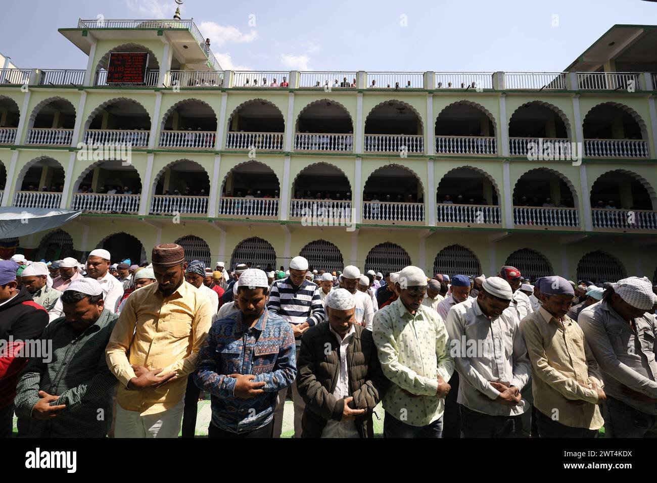 First Friday Namaz of Ramadan in Nepal Nepali Islam followers take part ...