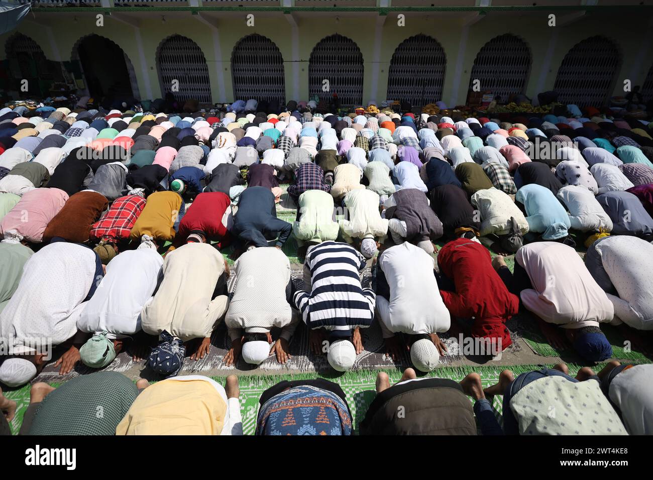 First Friday Namaz of Ramadan in Nepal Nepali Islam followers take part ...