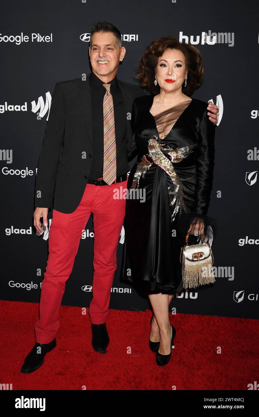 BEVERLY HILLS, CALIFORNIA - MARCH 14: (L-R) Don Mancini and Jennifer ...