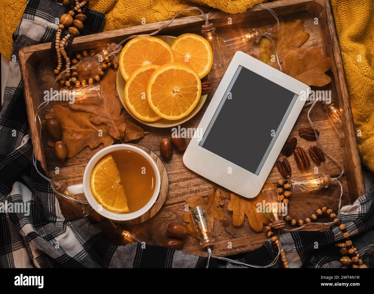 Autumn composition book on hi-res stock photography and images - Alamy